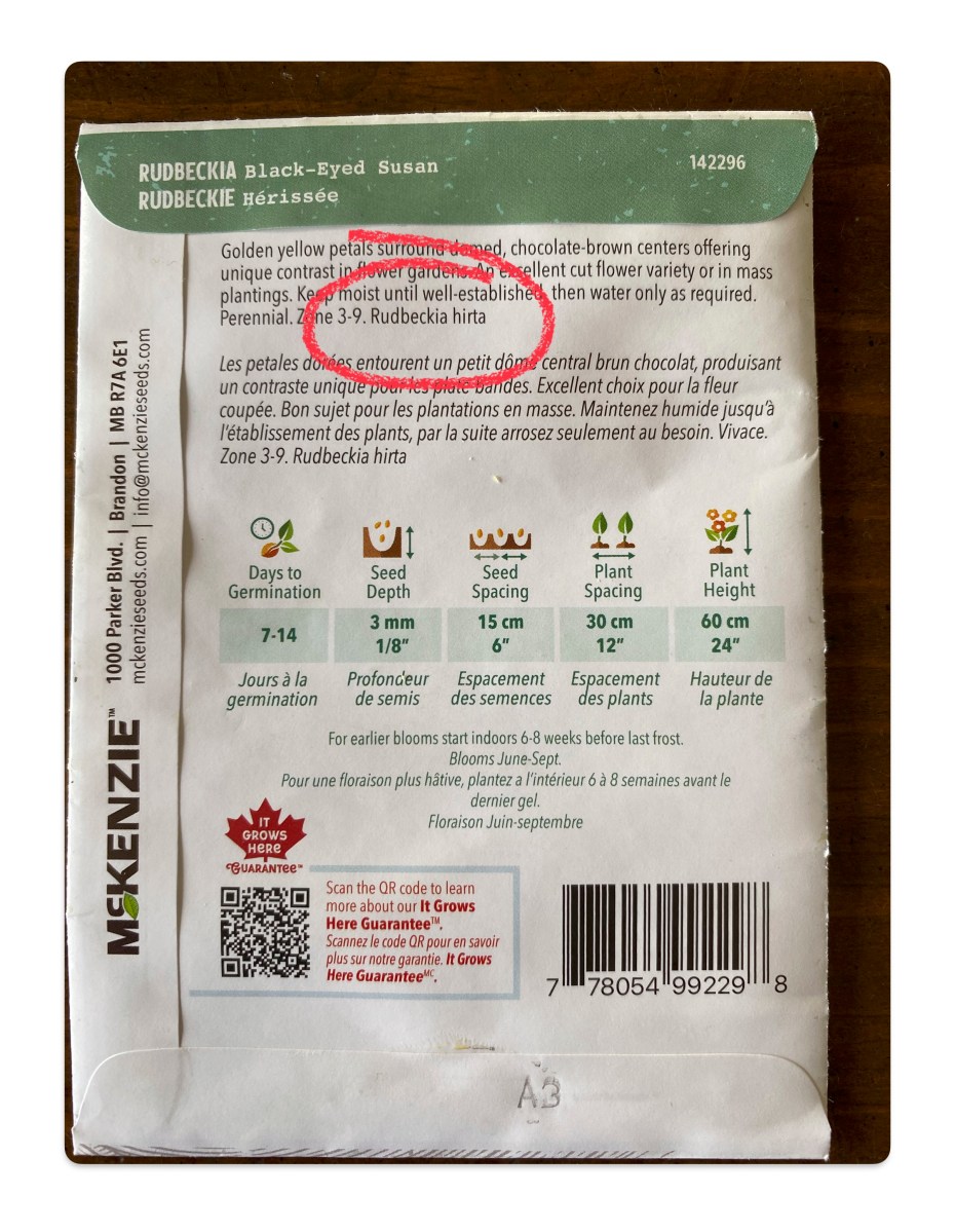 Back of packet | Ministry of the fence